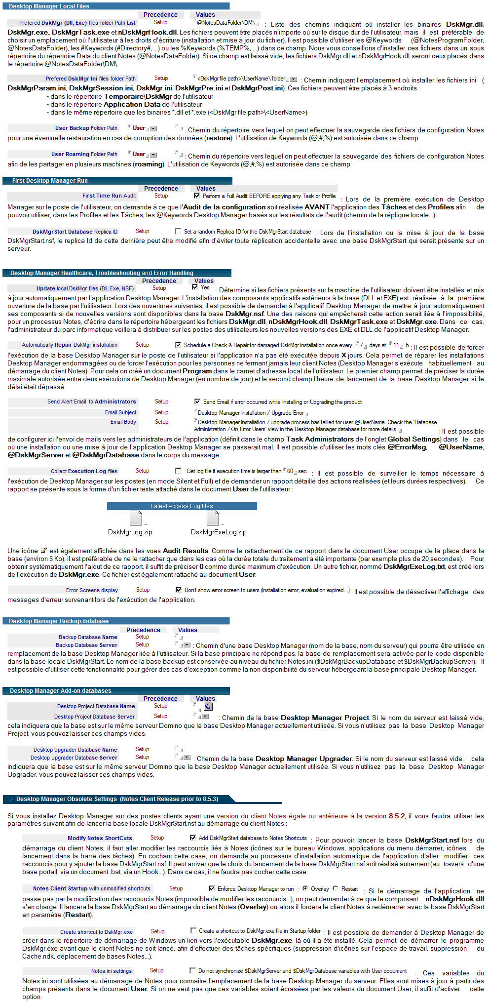 Documents Setup – Centre d'Assistance Cooperteam