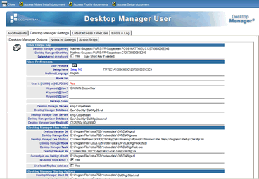 Database Administration – Cooperteam Support Portal