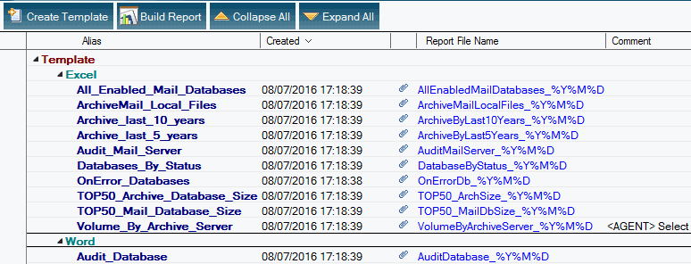 Reporting – Centre d'Assistance Cooperteam