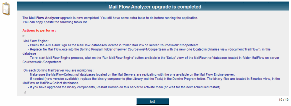Application Upgrade – Cooperteam Support Portal