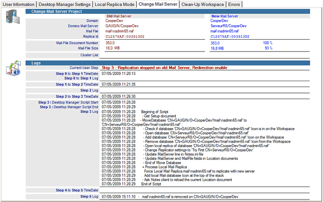 Les documents User et Database – Centre d'Assistance Cooperteam