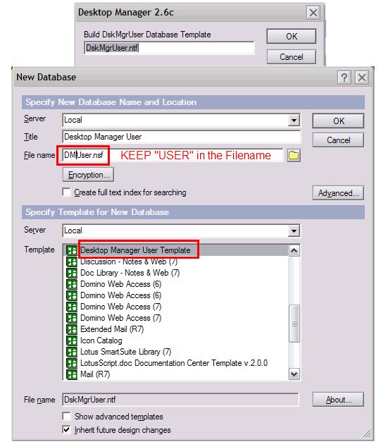How to move Desktop Manager to a multi-database Architecture ...