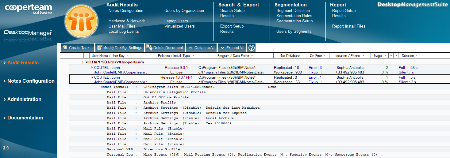 Desktop Manager 2.9 released – Cooperteam Support Portal